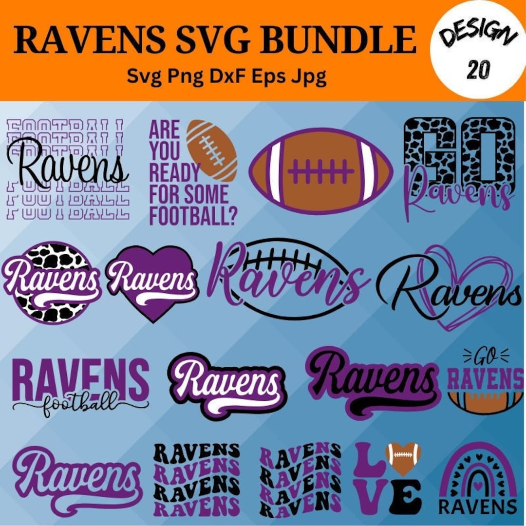 Ravens School Team Svg, Ravens Shirt Svg,ravens Sports Team, Ravens SVG ...