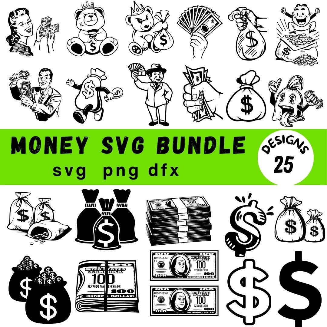 Money Svg Png Dxf Money Background Bitcoin Svg Wallet Svg Money Digital ...