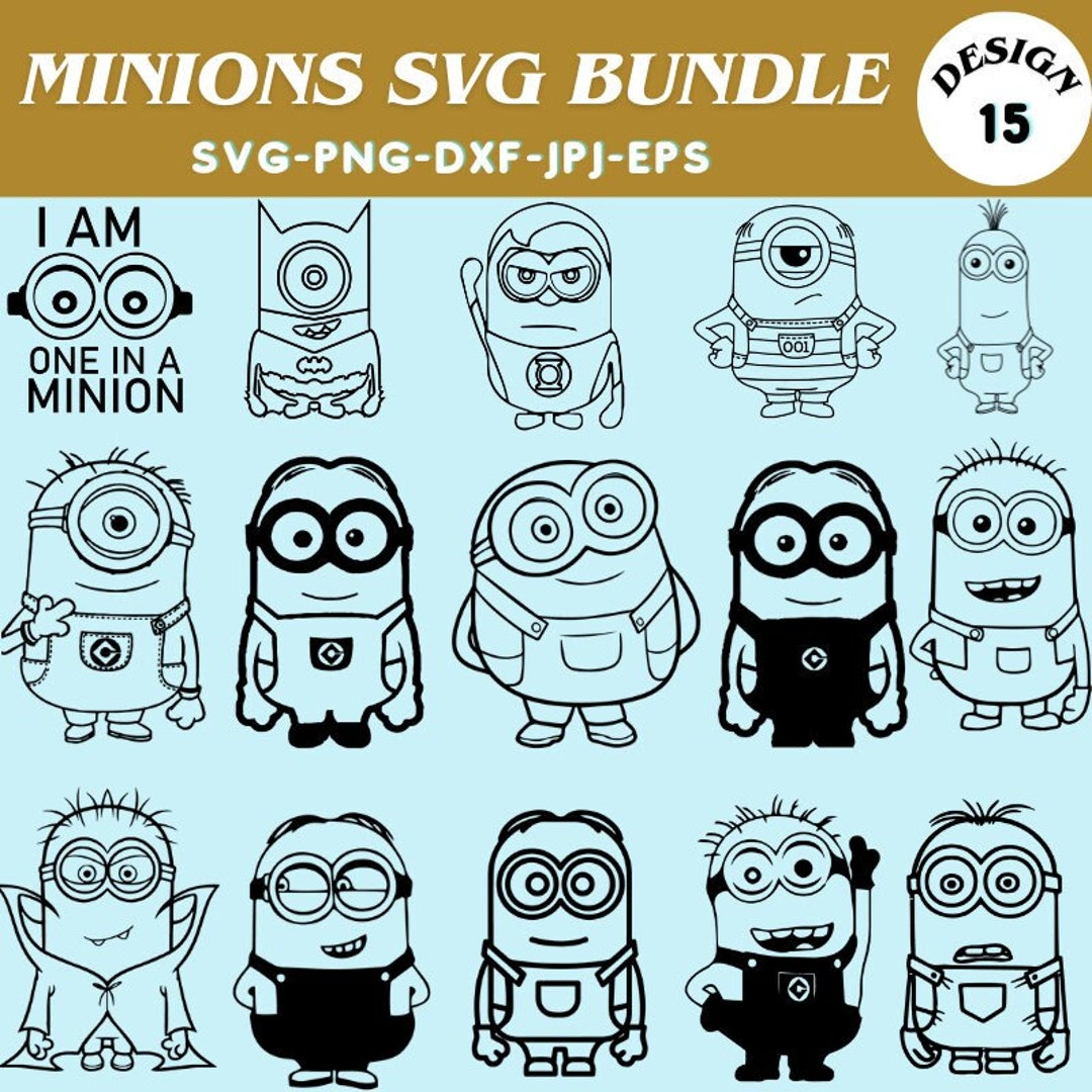 Minion Shirt, Minions Invitation, Minion Face Svg, Minion Svg, Minions ...