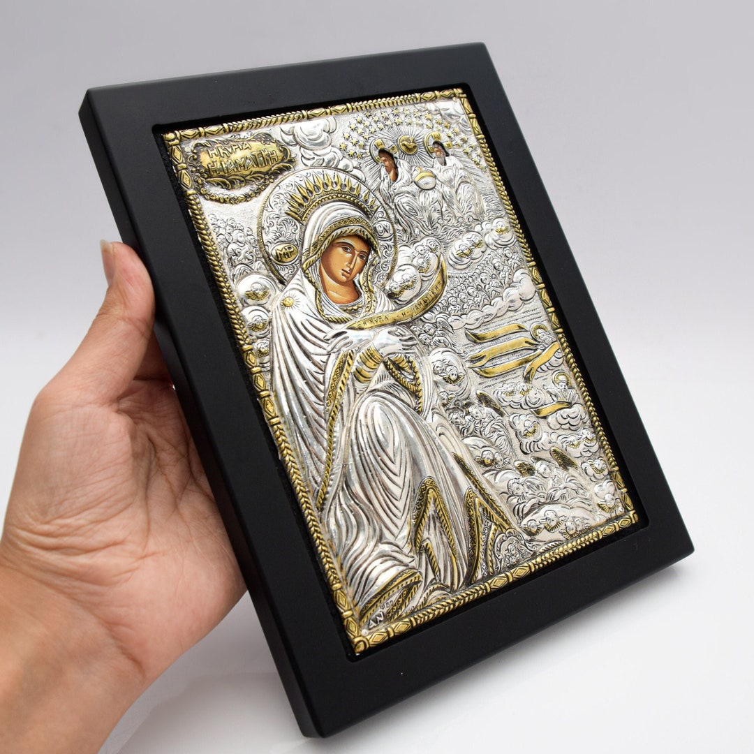 Panagia Iamatiki Icon Orthodox Theotoko Healing Christian Gift of ...