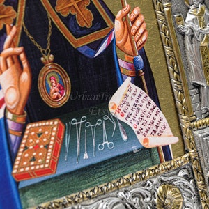 Saint Luke the Doctor, Healing Priest Miraculous Gift, Greek Orthodox ...
