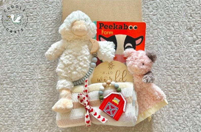 Old Macdonald Farm Theme Gift Box for Babies & Toddlers for Baby ...