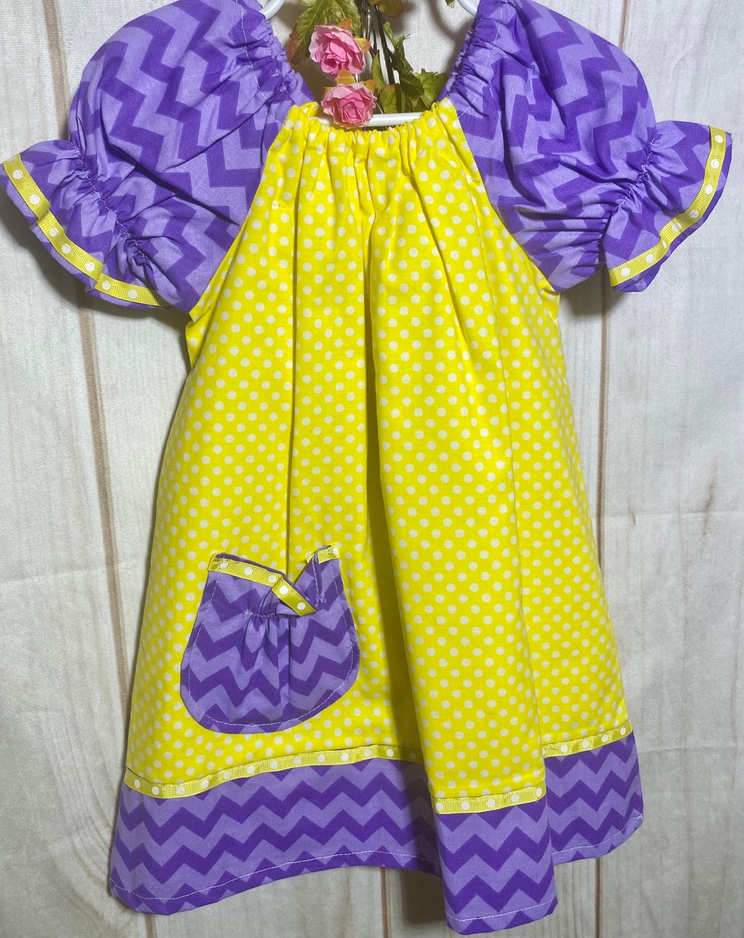 Louisiana State University Tigers Dress for Baby Girl/ LSU Baby Dress ...