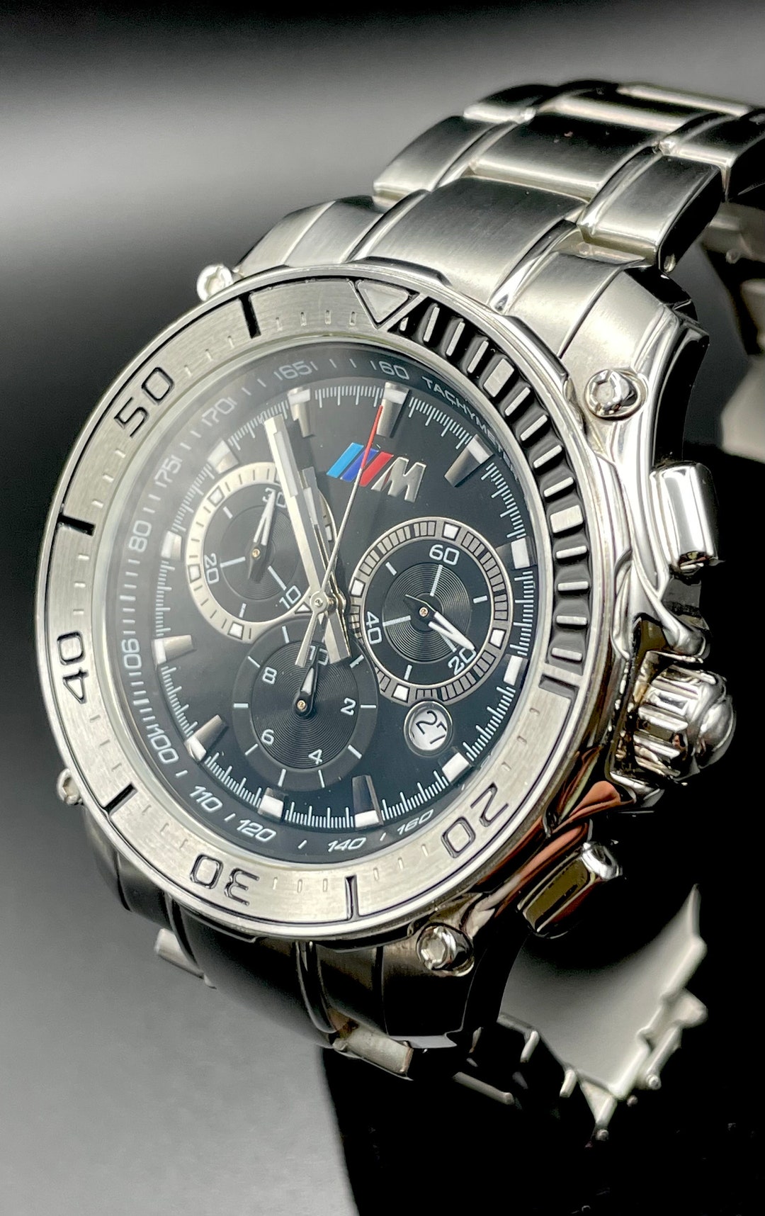 BMW M POWER Motorsport Racing Style Swiss Movt Gtr Gts DTM Sport Design ...