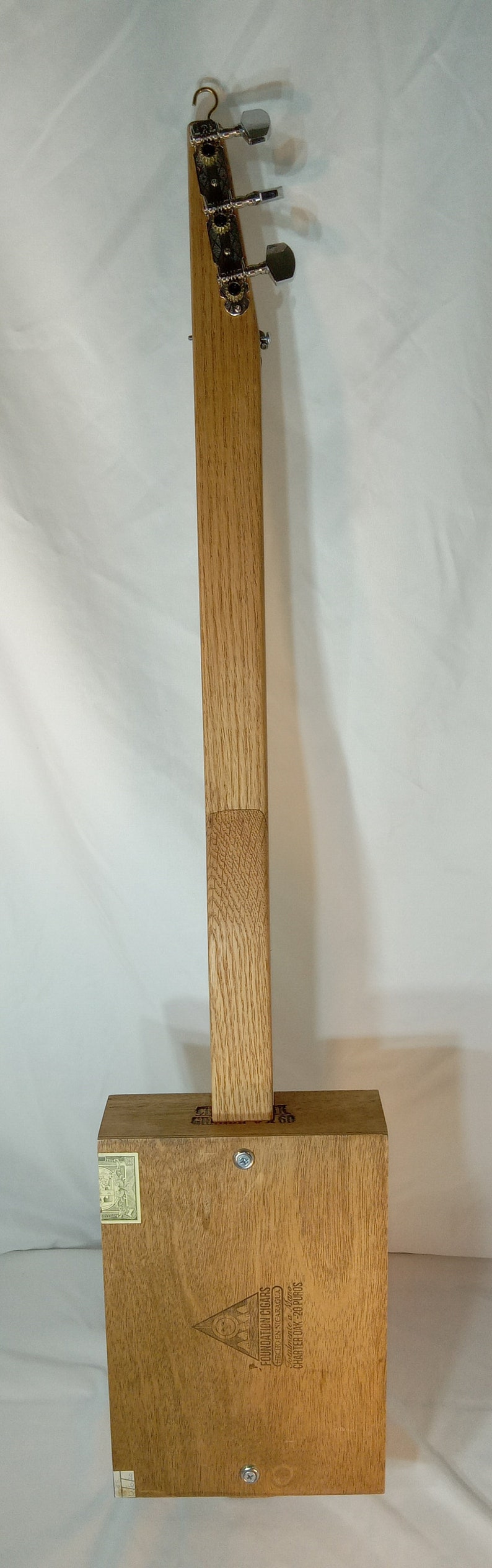 Charter Oak Cigar Box Guitar - Etsy