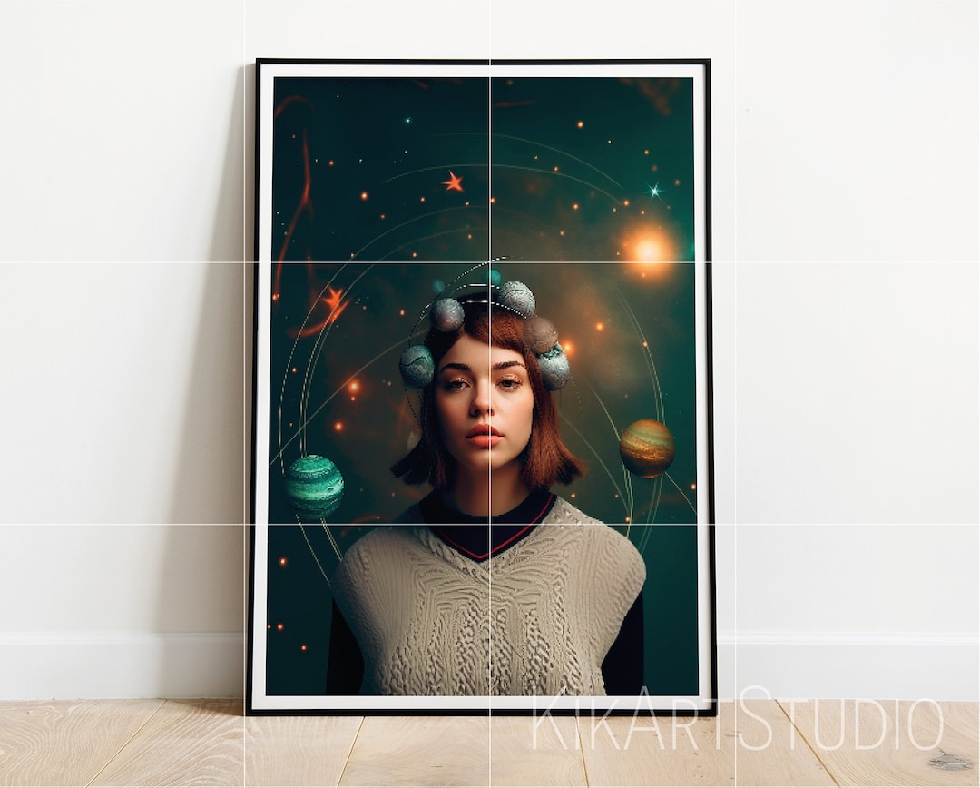 Poster Isca the Planetary | Art Deco Design Print | Wall Digital Poster ...