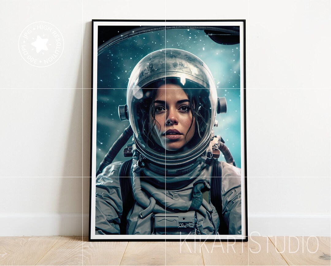 Poster Jule the Observer | Art Deco Design Print | Wall Digital Poster ...