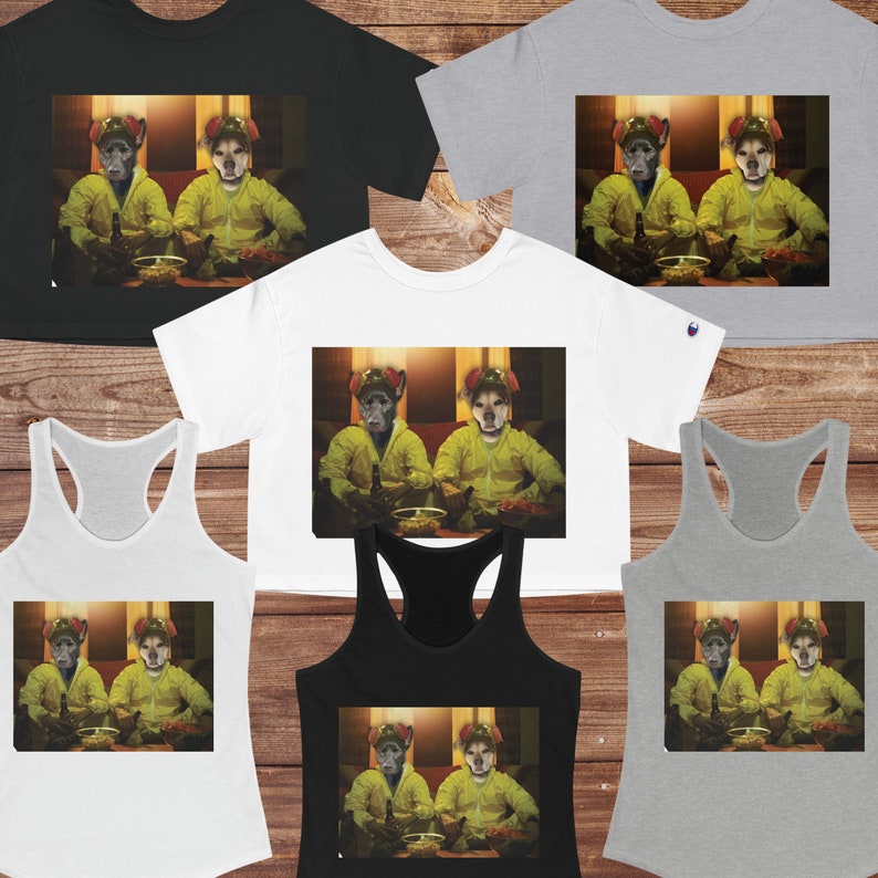 Breaking Bad Custom Pet Portrait Tank Top Personalized Dog Gifts Cat ...