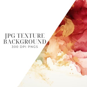 Watercolor Abstract Christmas Background Digital Paper Scrapbook ...