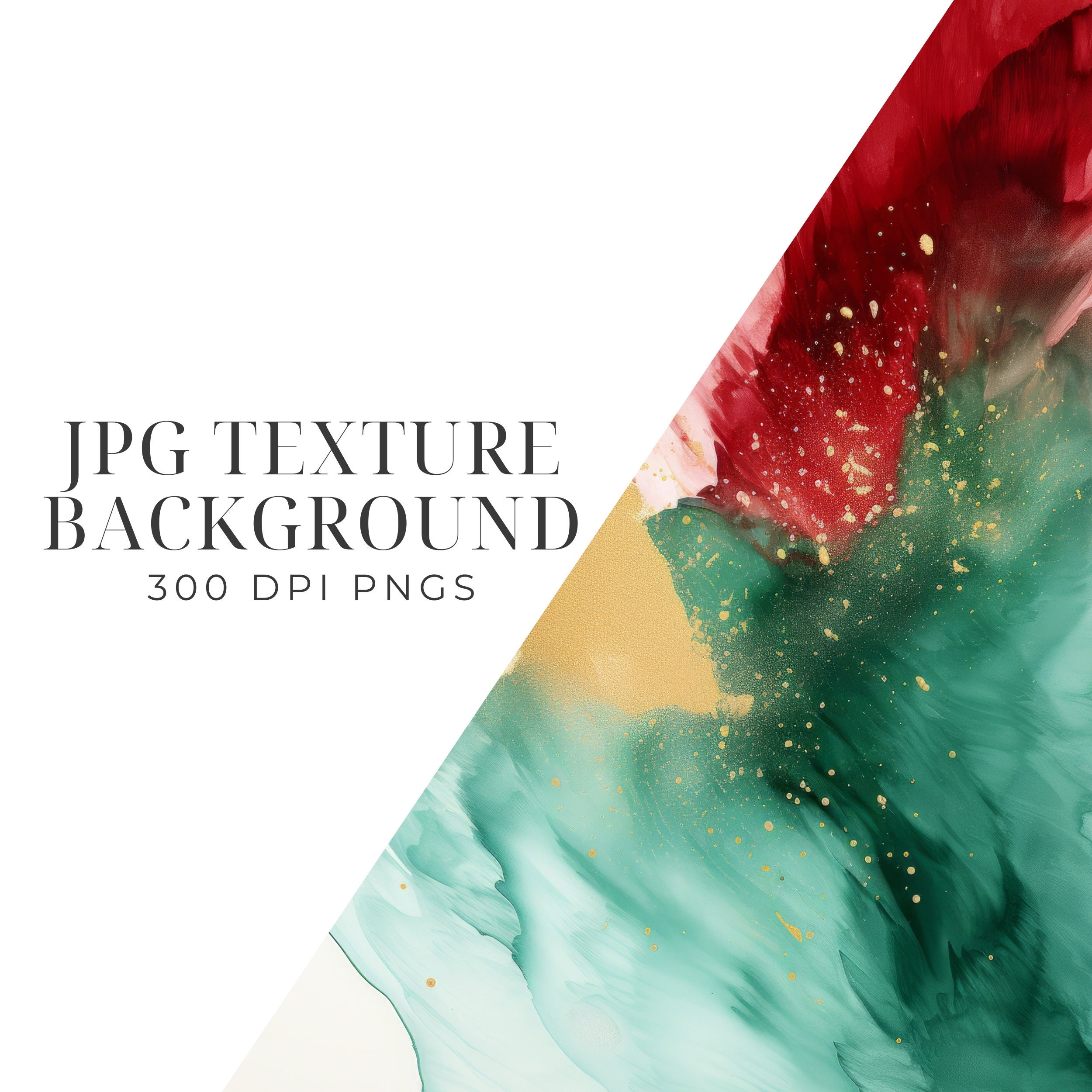 Watercolor Abstract Christmas Background Digital Paper Scrapbook ...