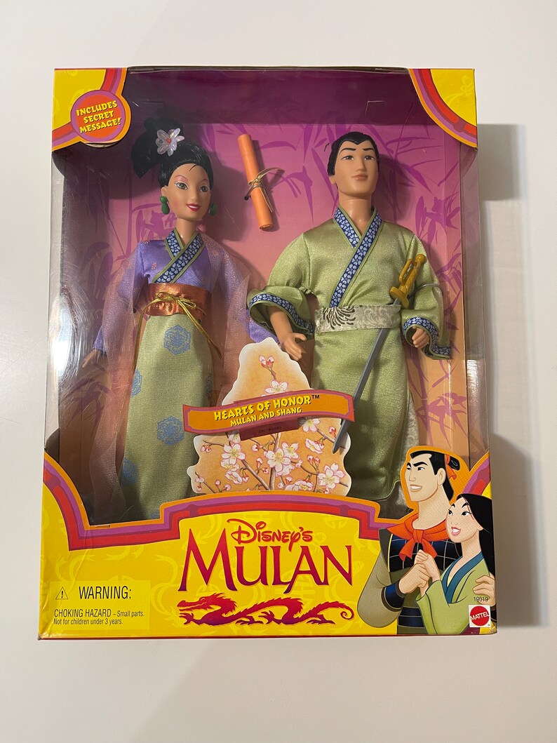 Mulan & Shang Barbie Dolls - Etsy