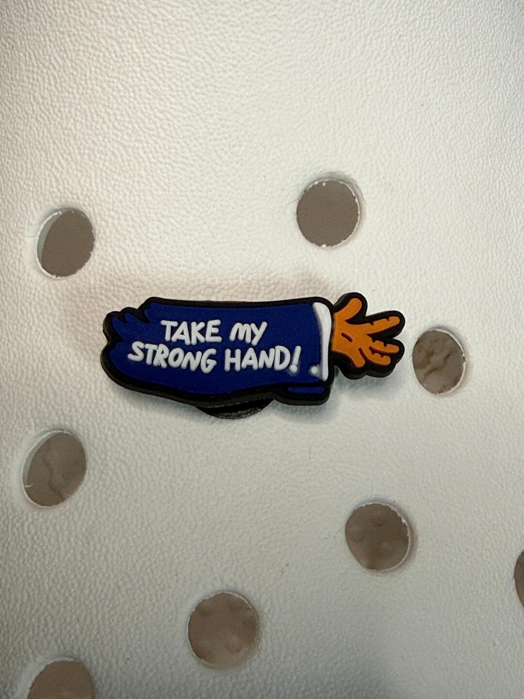 Scary Movie Meme - Take My Strong Hand Shoe Charm - Etsy