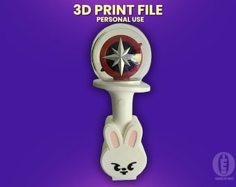 3D Print Model - Jineret - Stray Kids - SKZOO Lightstick Stand Holder ...