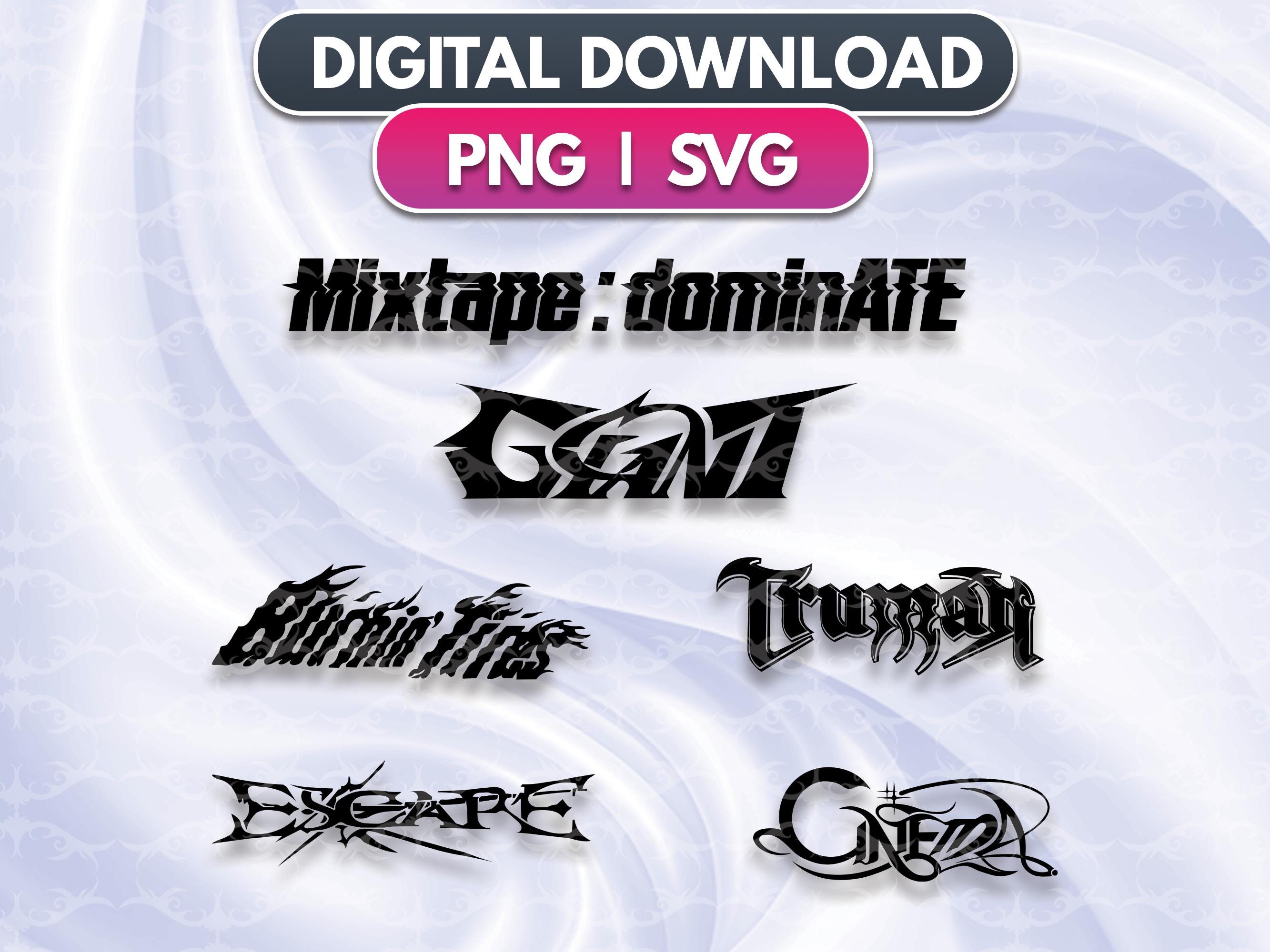 Mixtape Dominate Stray Kids - SVG, PNG - Stay Kpop Sticker Vector Files ...