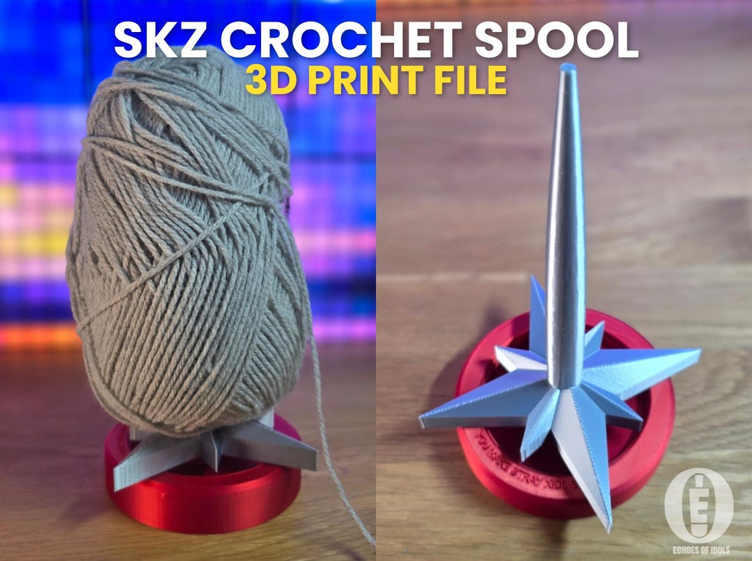 SKZ Crochet Spool - 3D Print File - Stray Kids - STL - Etsy