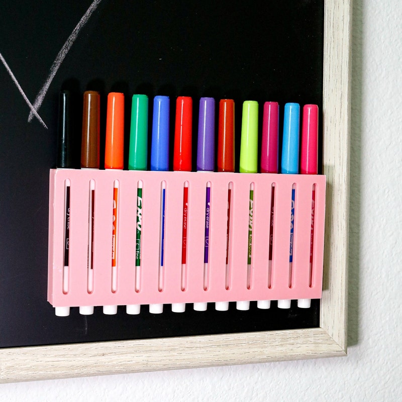 Dry Erase Wall Marker Holder - Etsy