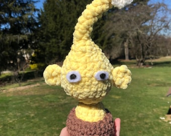 Bulbmin Pikmin Plush Handmade Crochet Amigurumi - Etsy
