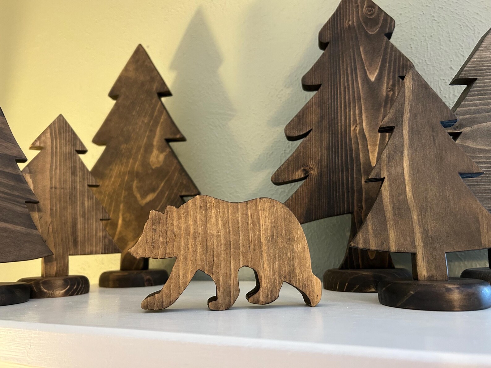 Handcrafted Wooden Bears - Etsy