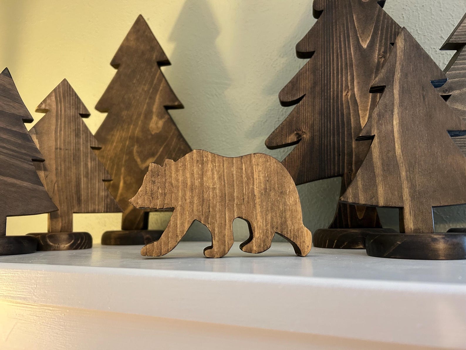 Handcrafted Wooden Bears - Etsy