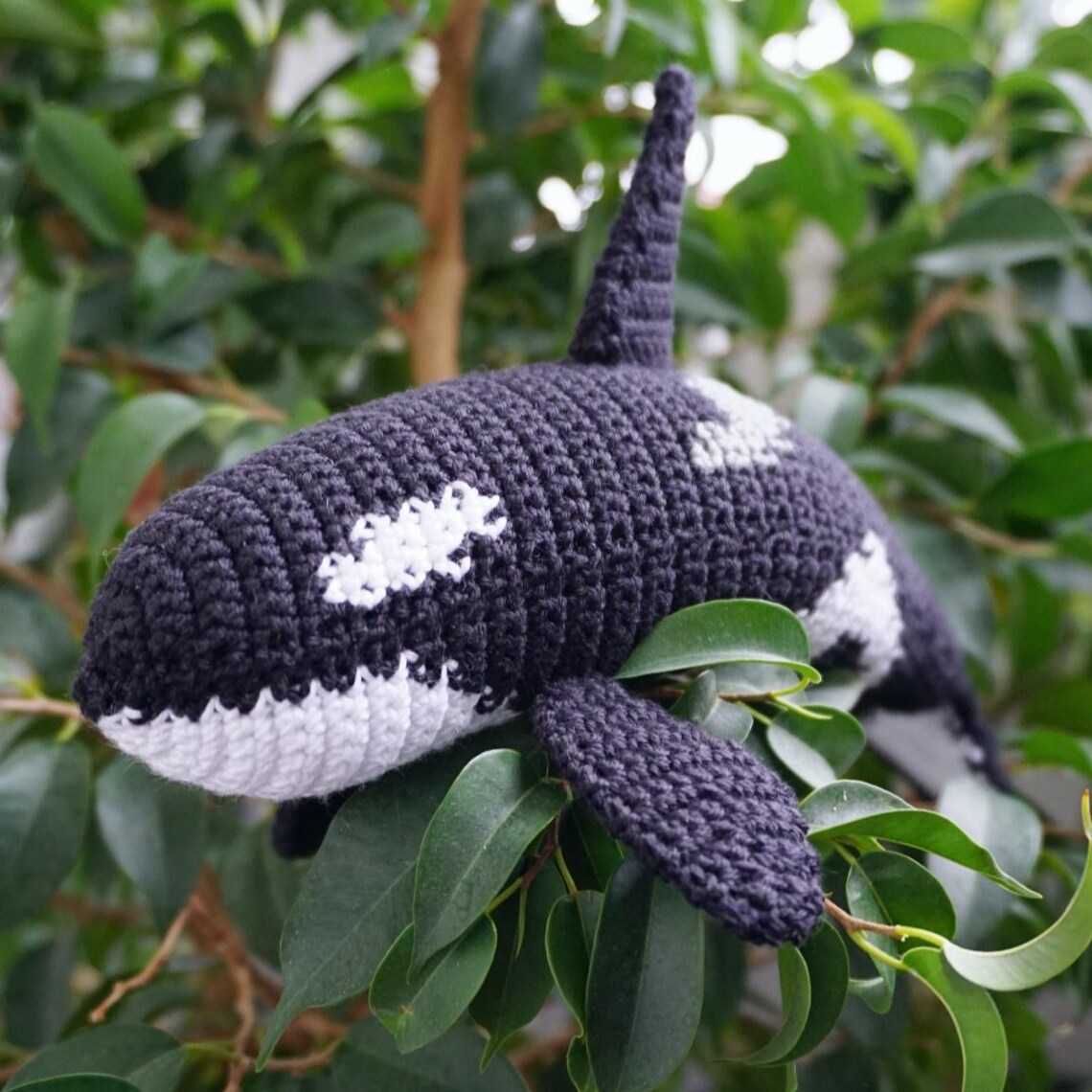 Orca Realistic Plushie Crochet Pattern (PDF Download) - Etsy