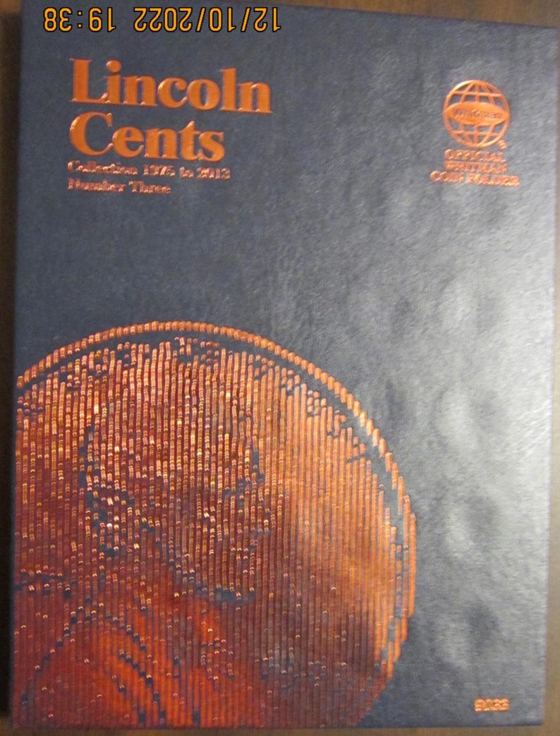 Whitman Lincoln Cent Coin Folders: 1909-2014 Collection - Etsy