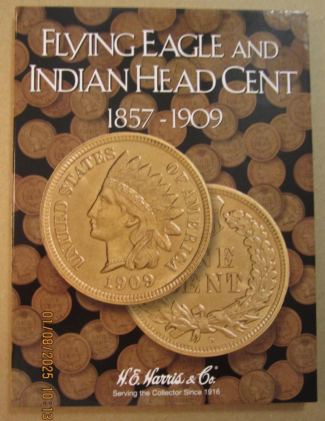 2671 Harris Coin Folder for Flying Eagle & Indian Head Cent 1857-1909 ...