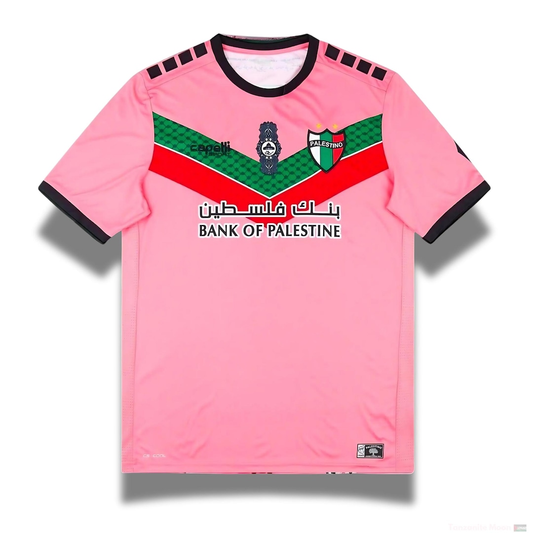Pink Palestine Jersey Football Palestine Shirt for Gaza Support Soccer ...