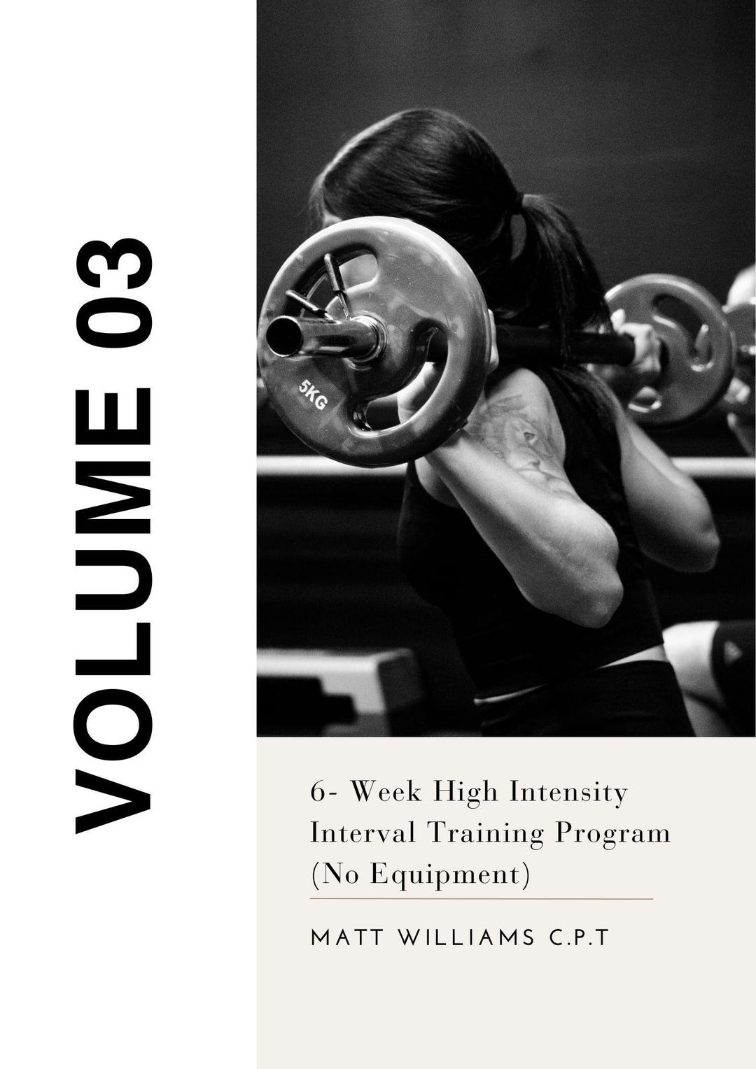 6 Week High Intensity Interval Training Program (no Equipment) - Etsy