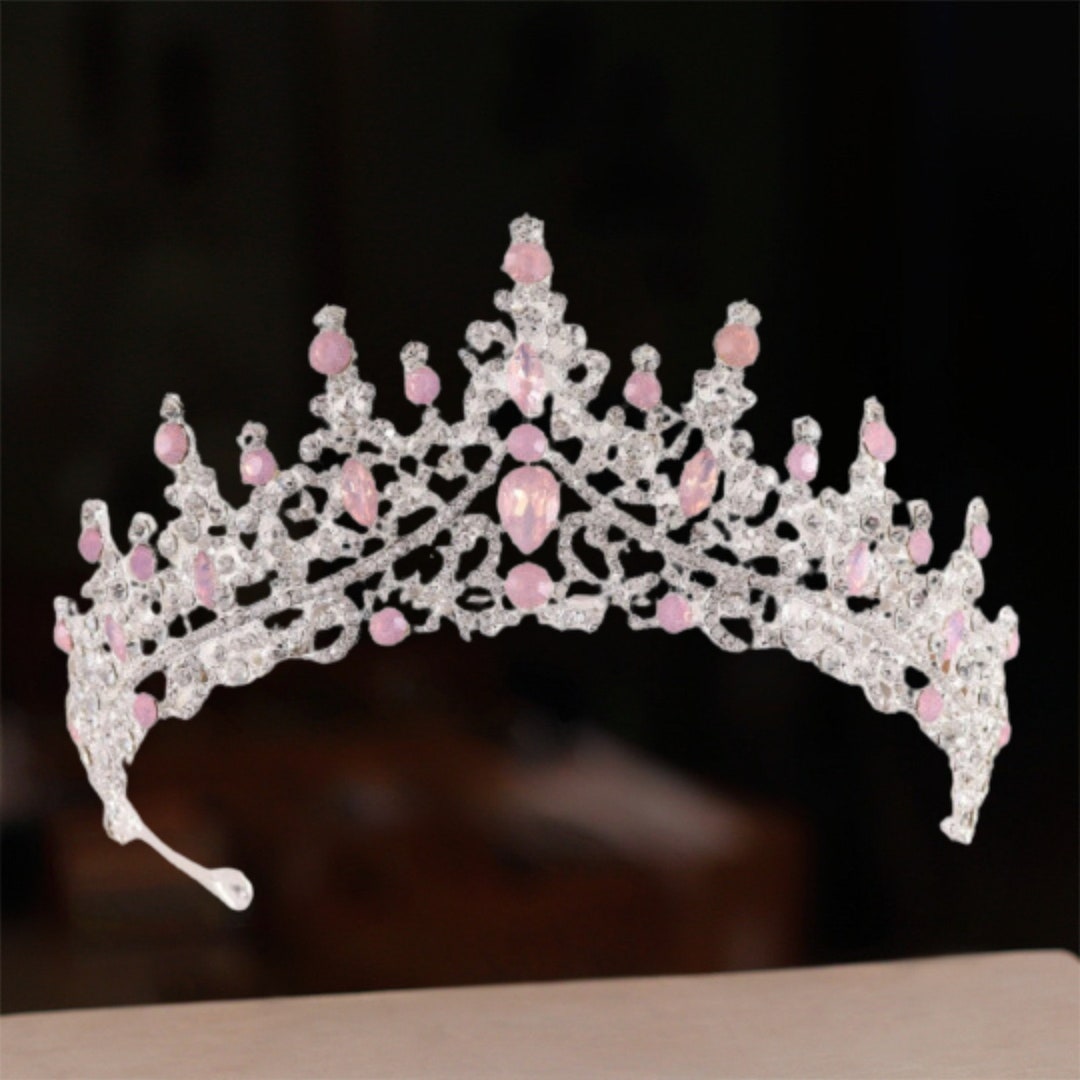 Regal Romance Tiara: Bridal, Bridgerton, and Prom Princess Perfection ...