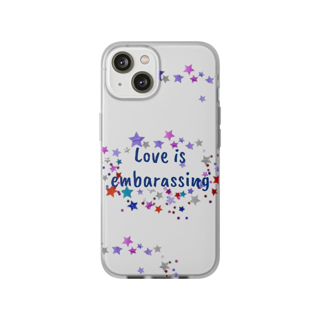 Love is Embarassing by Olivia Rodrigo Flexi Cases, Guts Tour Phone Case ...