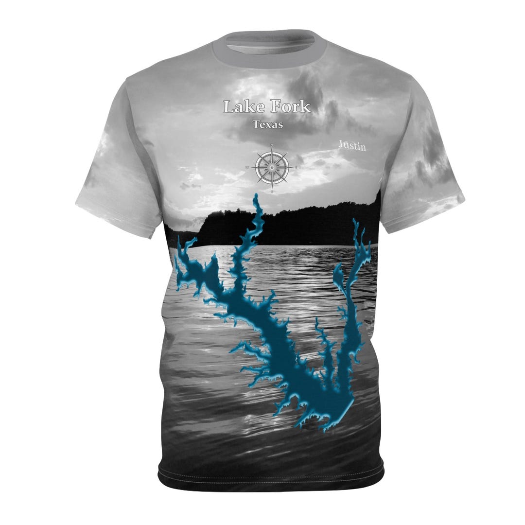 Lake Fork Personalized T Shirt, Customized T-shirt, Name on Shirt ...