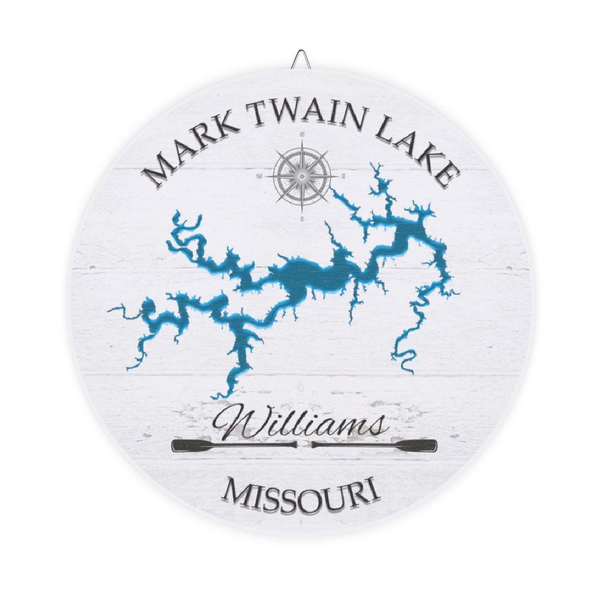 Personalized Lake Map Family Name Sign, Cabin Wall Decor, Custom Round ...