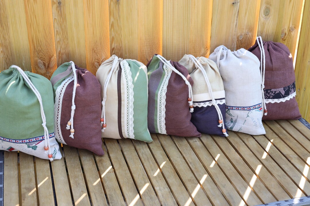 Bags Btot, Fabric Bags, Bags for Storage, Long Bags - Etsy