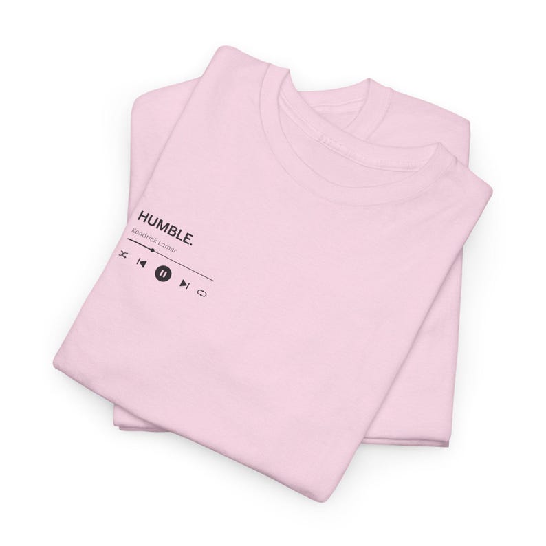 Kendrick Lamar HUMBLE T-shirt | DAMN Album Lyrics Tee | Kdot Fan Shirt ...
