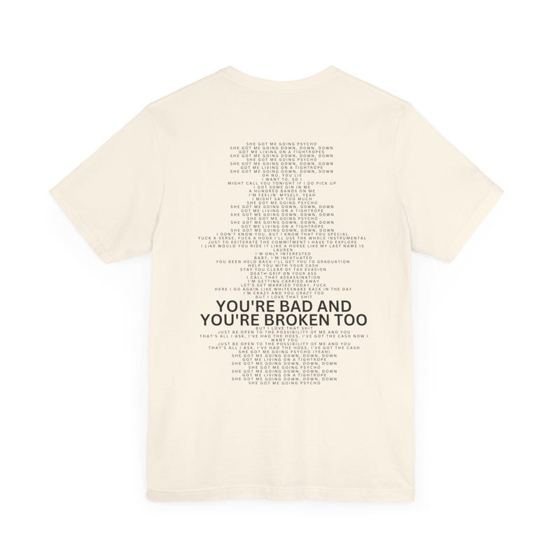Russ Psycho Pt 2 T-shirt Shake the Snow Globe Lyrics Tee Russ Fan Shirt ...