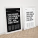 DIGITAL DOWNLOAD Custom Lyric Poster | Personalized Wall Art ...