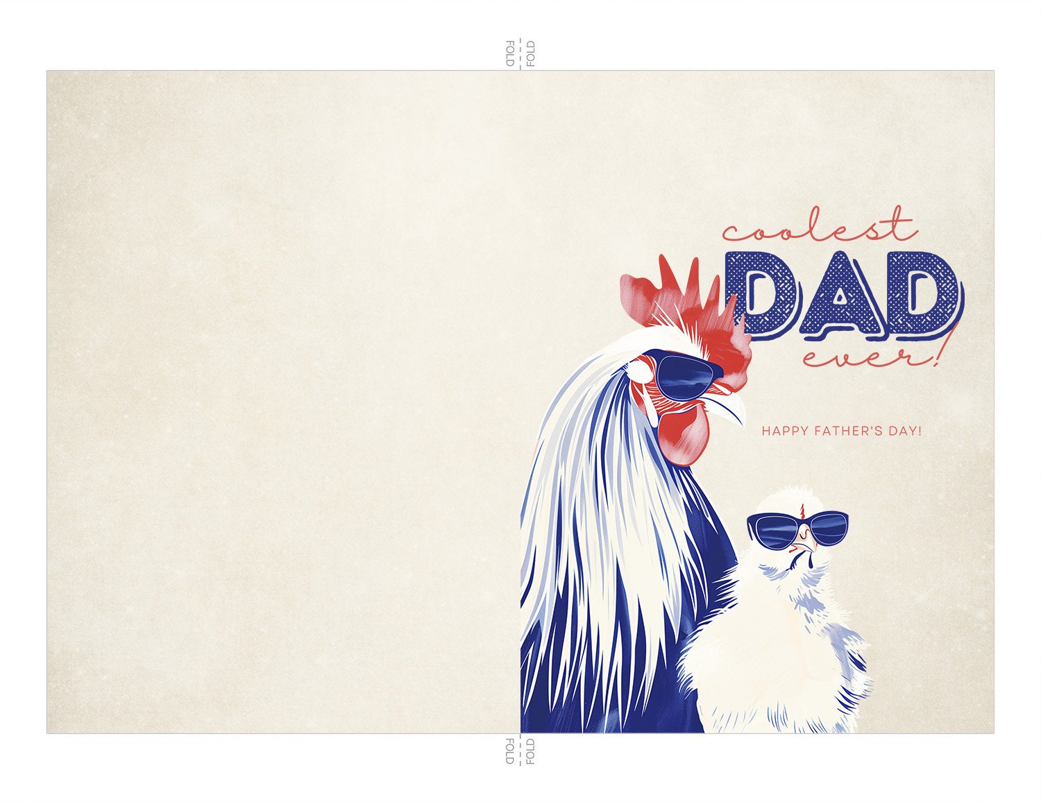 Printable Funny Father's Day Card , Instant Download Greeting Card ...