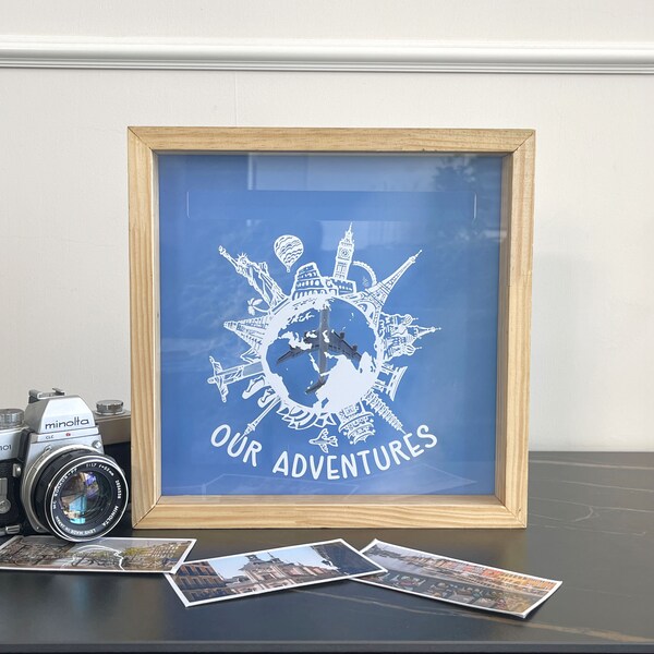 Wooden Photo Display Boxes - Etsy