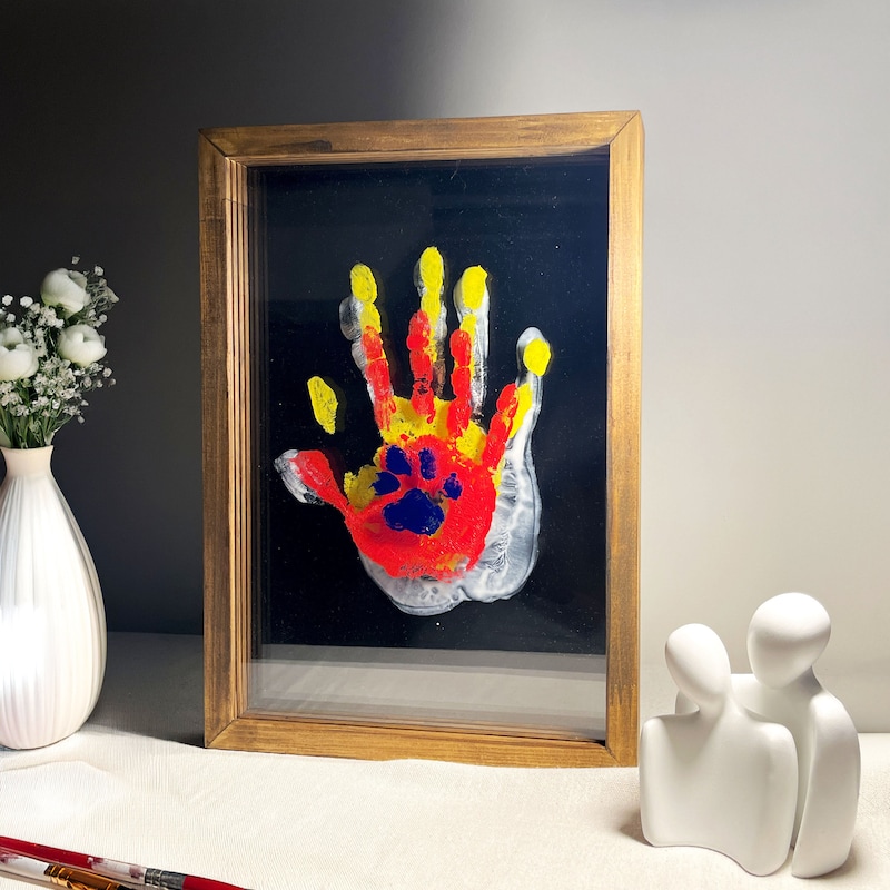 Baby Hand and Footprint Frame - Etsy