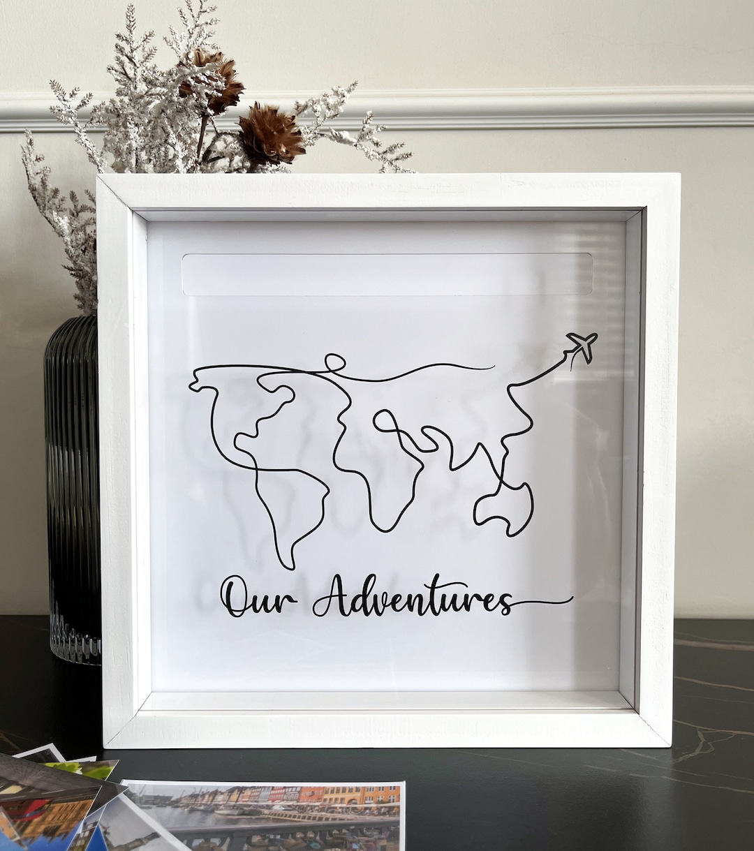 Travel Memory Box | Personalized Wooden Keepsake | Gift for Travelers ...