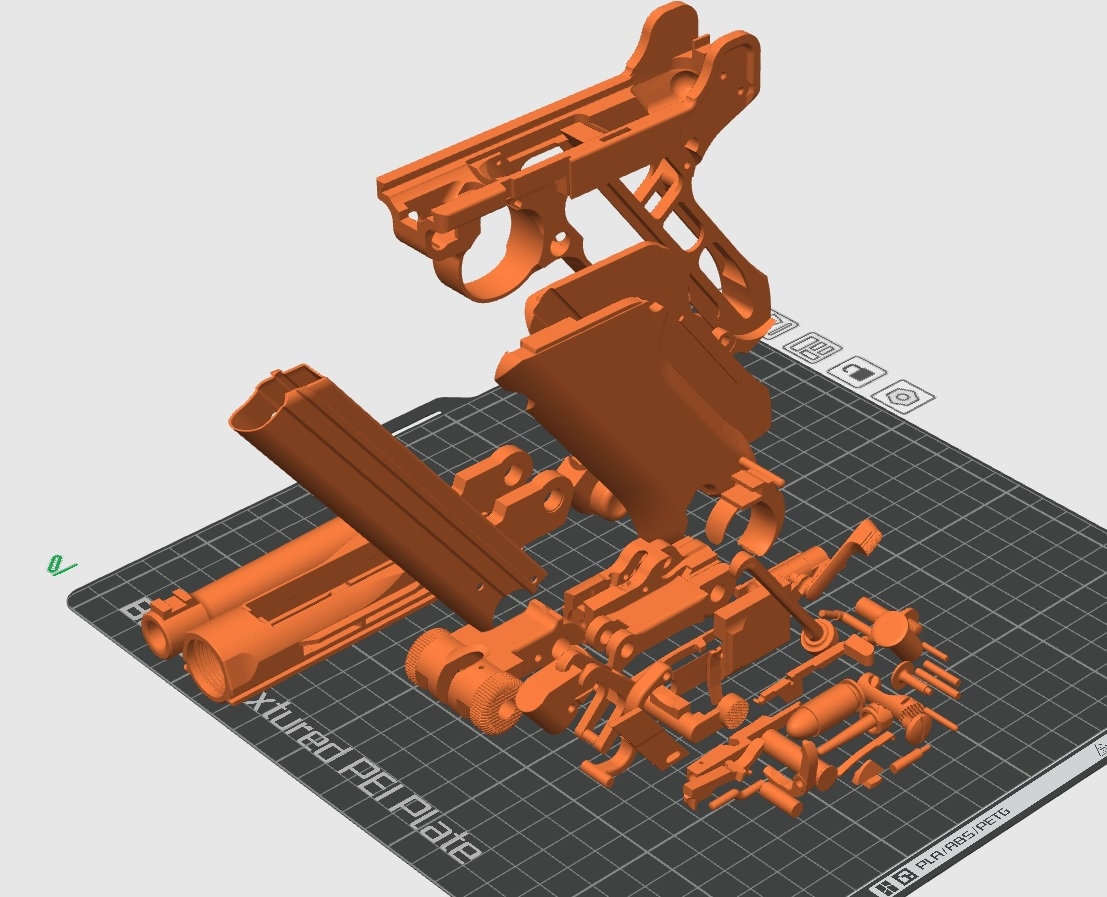 1898 Luger P08 3d Print STL Files - Etsy Australia