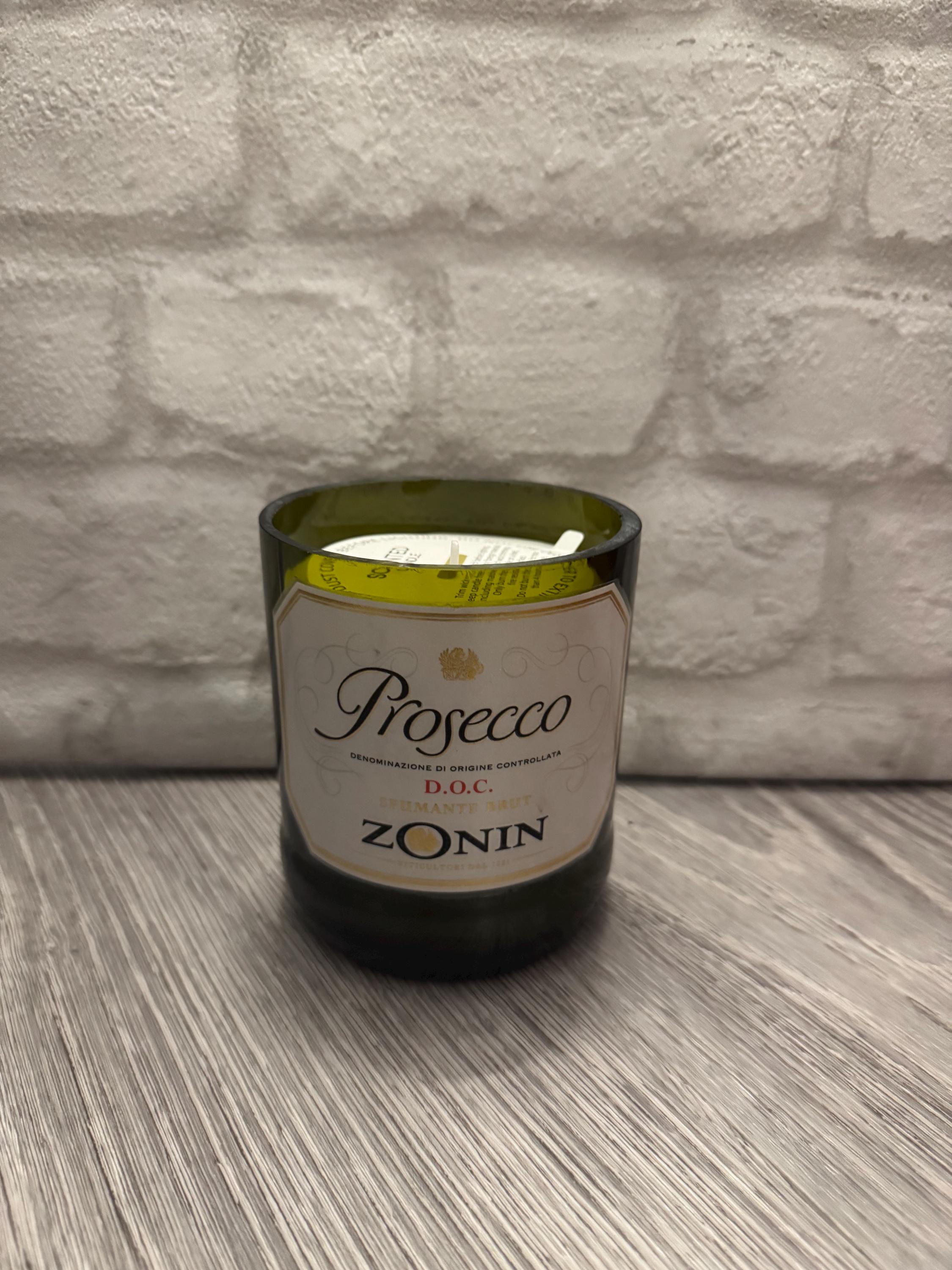 Handmade Candle - Upcycled Prosecco, Champagne Bottle / Novelty Gift ...