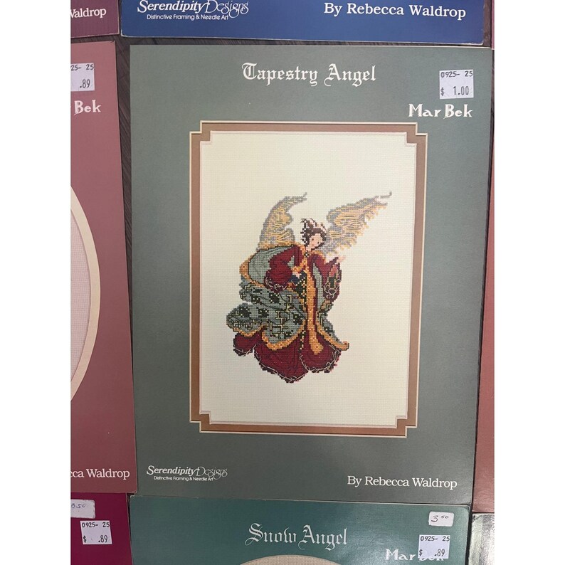 Lot of 9 Marbek Christmas Angels Cross Stitch Pattern Charts - Etsy