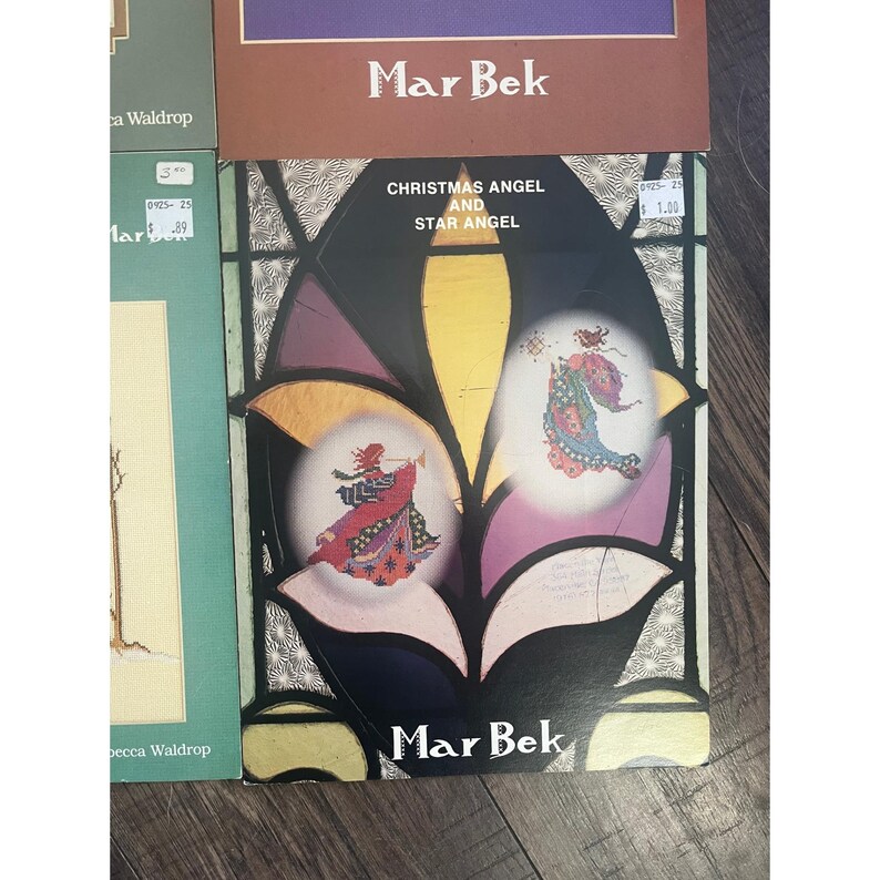 Lot of 9 Marbek Christmas Angels Cross Stitch Pattern Charts - Etsy