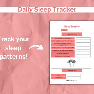 Self-care Health & Wellness Planner, Printable Workbook, Food Journal ...
