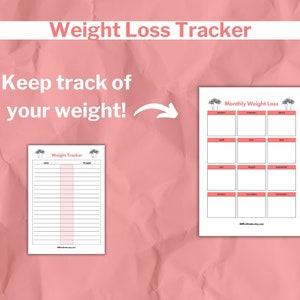 Self-care Health & Wellness Planner, Printable Workbook, Food Journal ...