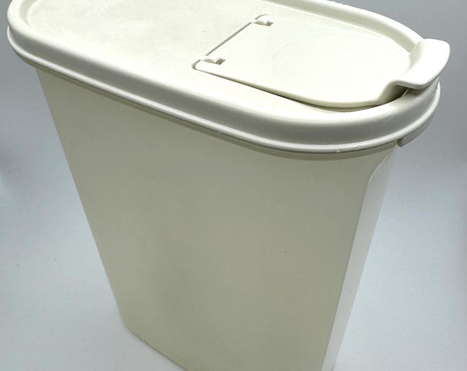 Vintage Tall Tupperware Food Storage Container. 1980s Modular Storage ...