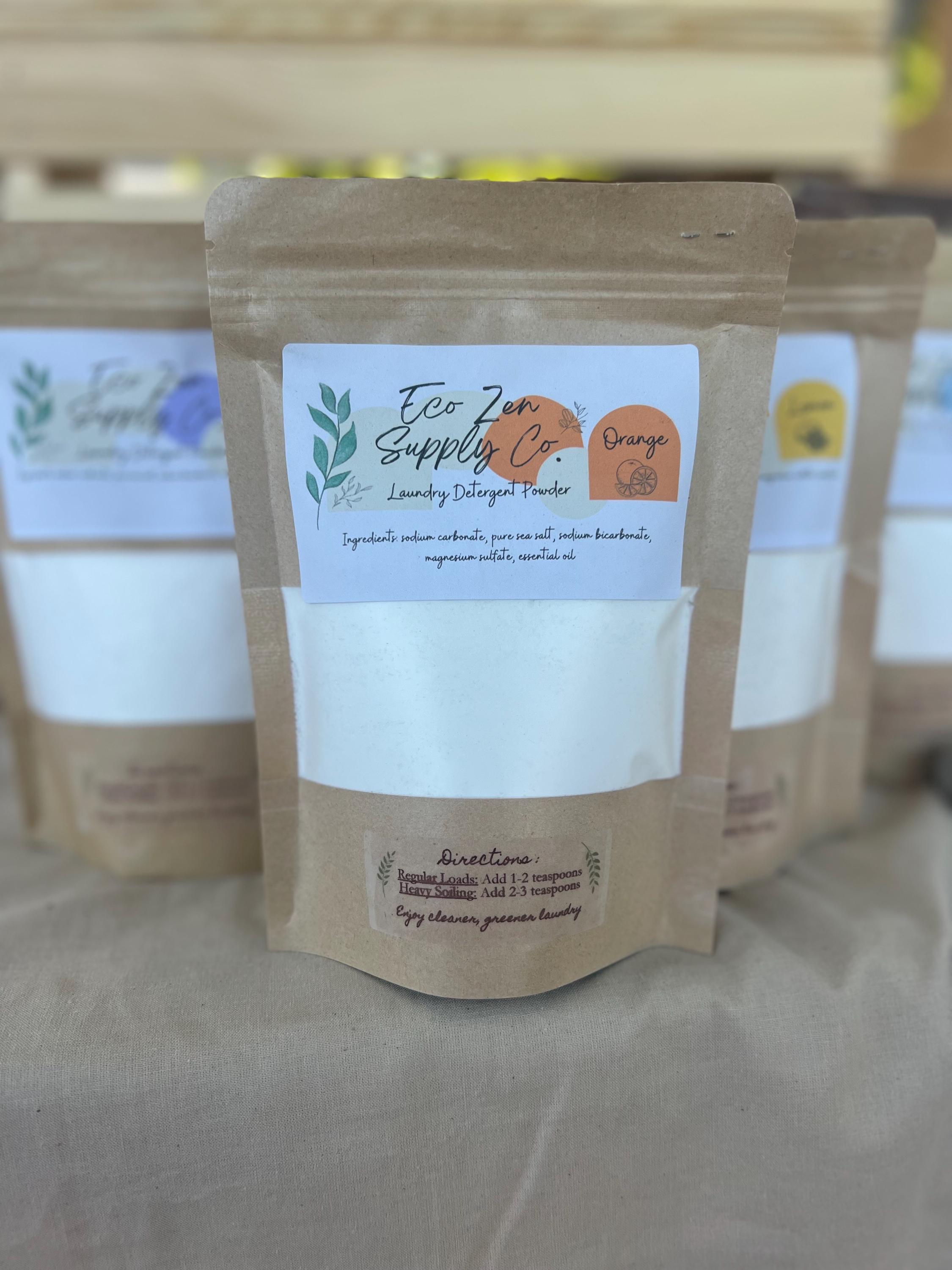 All Natural Eco Friendly Laundry Powder Detergent - Chemical/dye ...