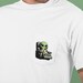 Aliens, Cats and Reclining Chairs / Funny Alien Pocket T-shirt Funny ...