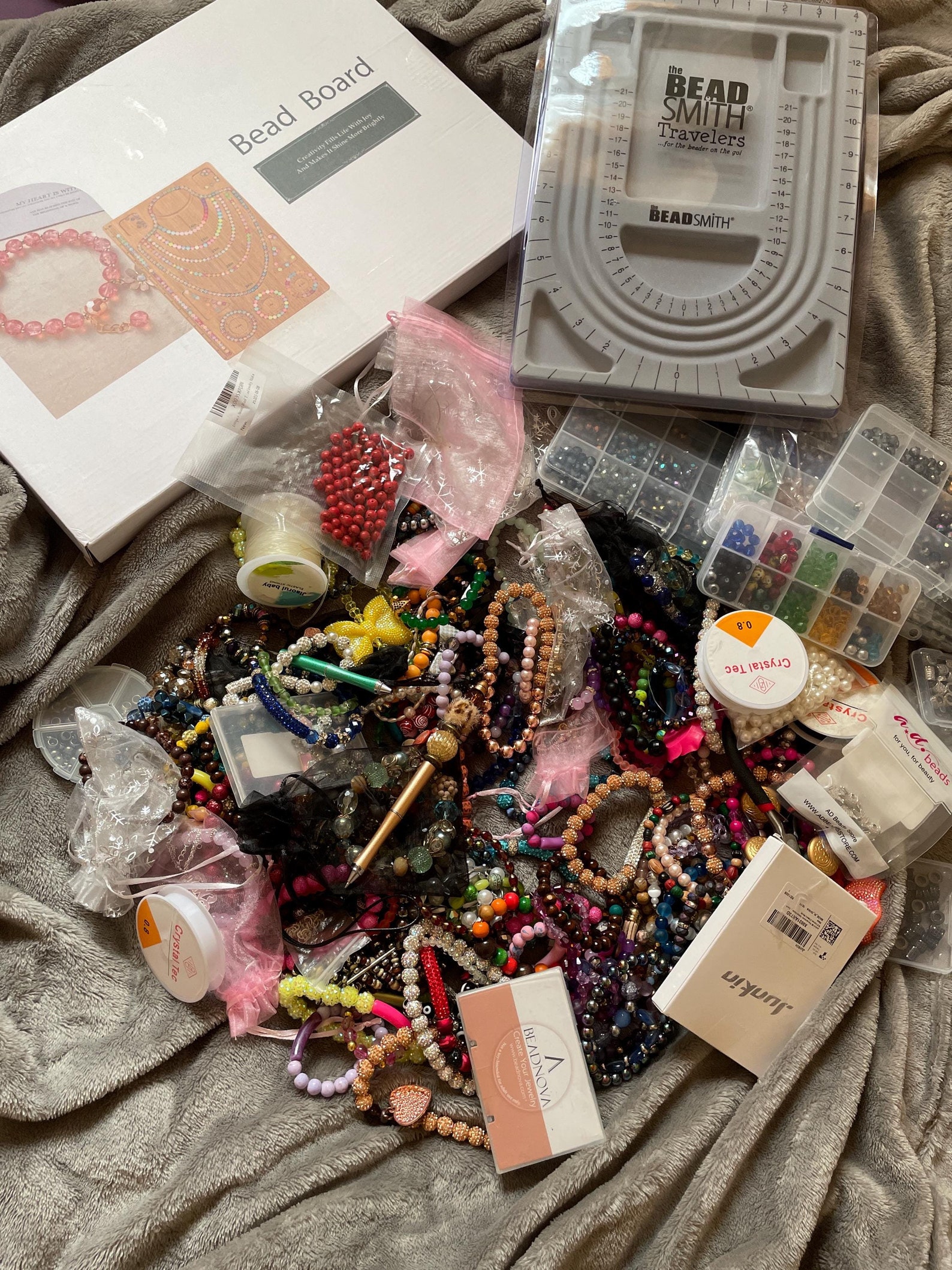 Starter Jewelry Making Kit With Ready Made Custom Pieces Etc - Etsy